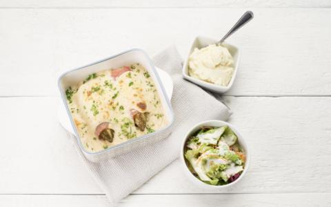 Lichte witloof met kaas en hesp | solidaris-vlaanderen.be